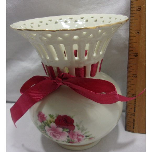 Formalities | Accents | Formalities By Baum Bros Vase Victorian Roses W ...